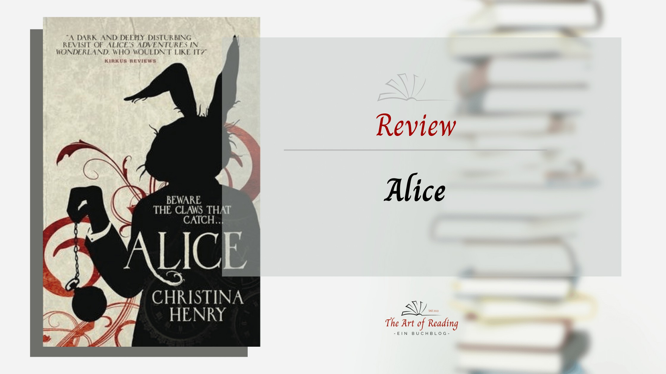 Eerie locations and terrible encounters in Alice | The Art of Reading